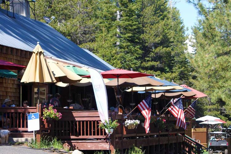 Lake Alpine Resort - rustic cabins, store, restaurant, bar, boat rentals